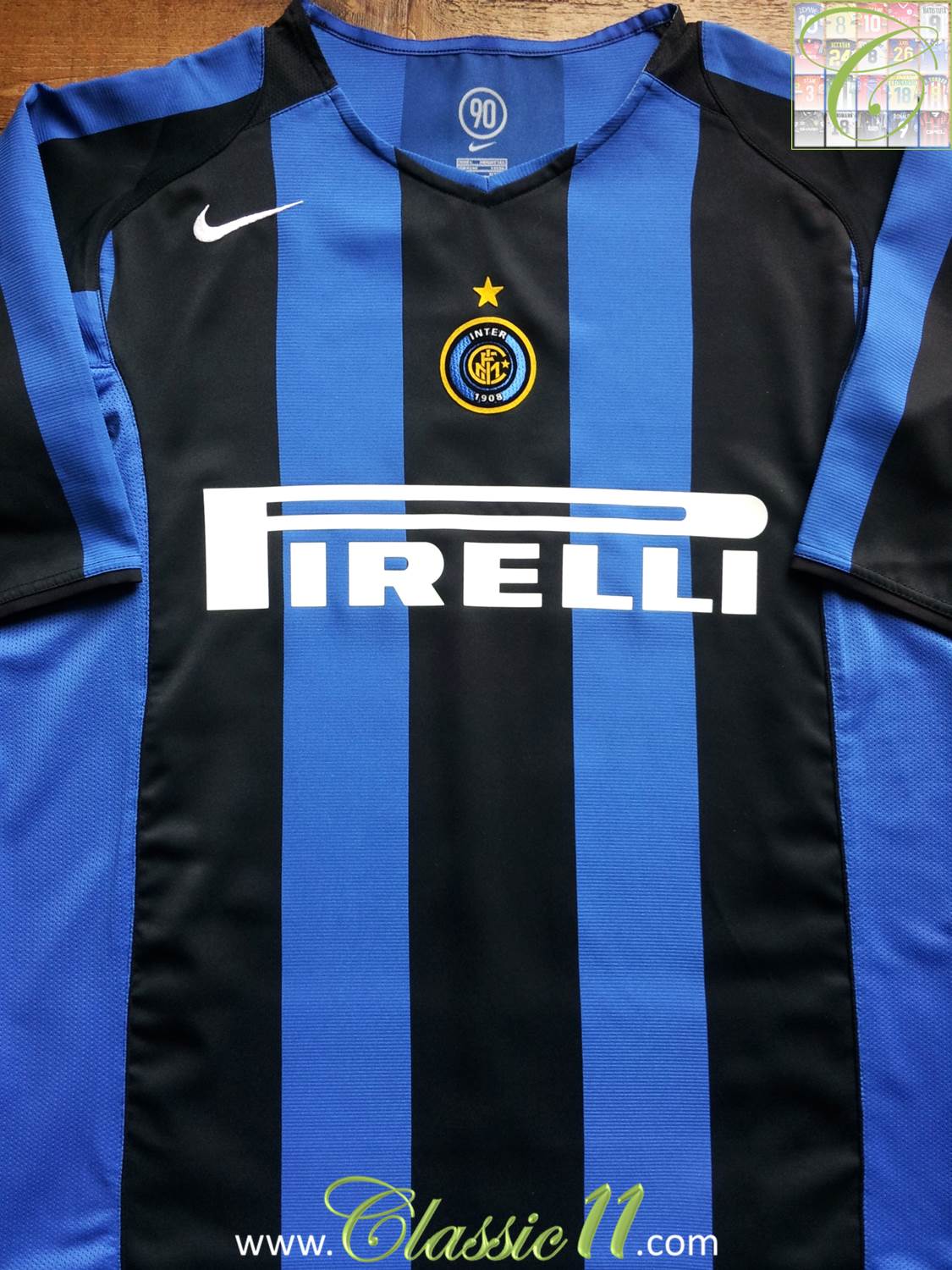 Internazionale Home Maillot de foot 2004 - 2005