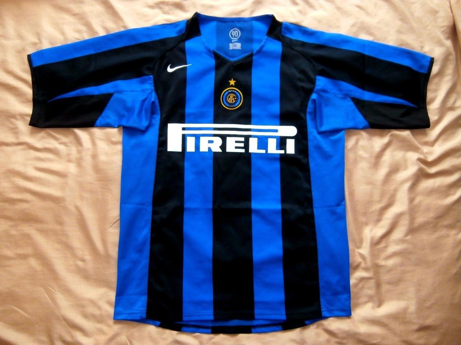 Internazionale Home Maillot de foot 2004 - 2005