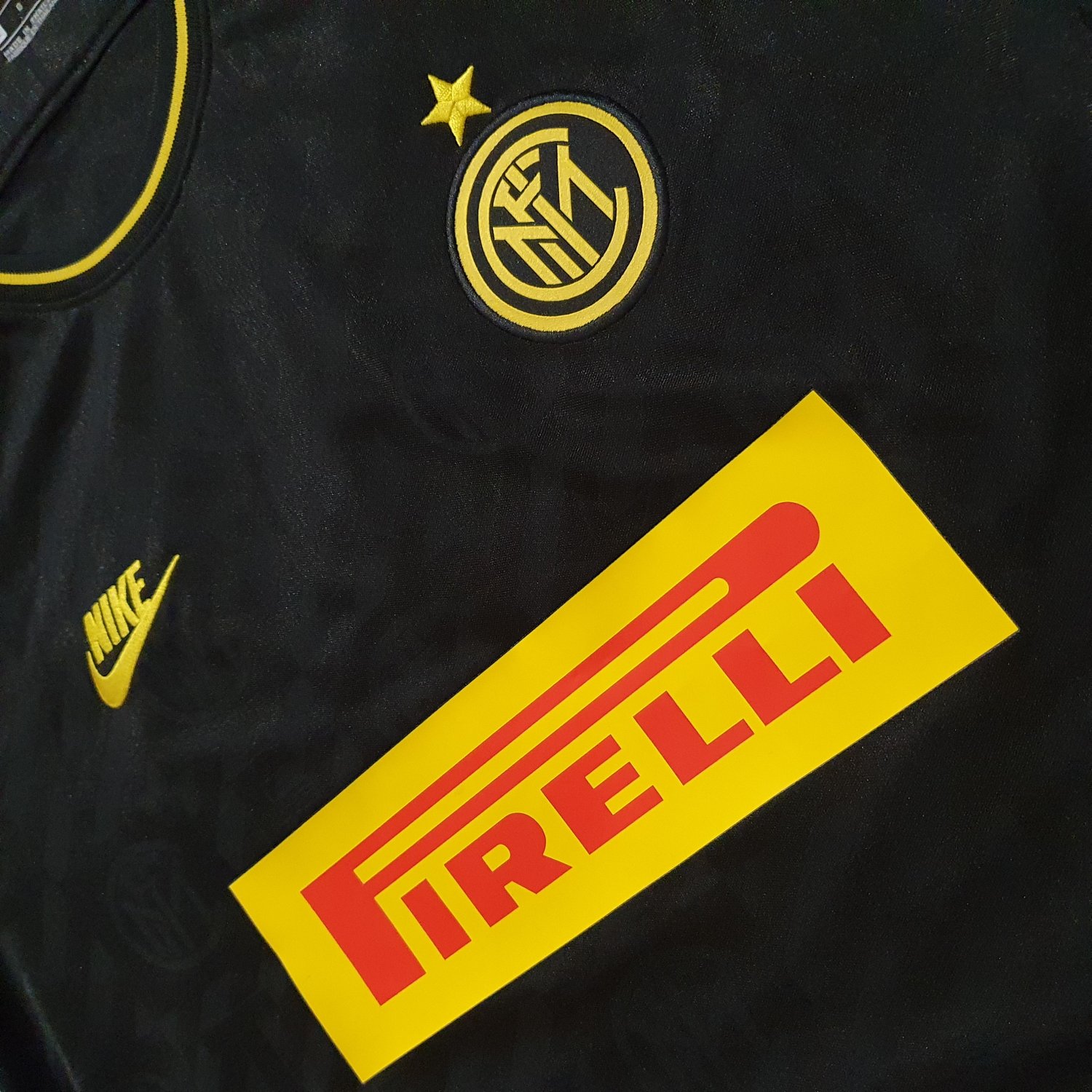 Internazionale Third football shirt 2019 - 2020. Sponsored by Pirelli