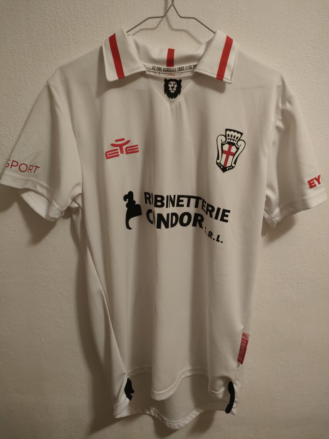 Pro Vercelli 1892 Home football shirt 2020 - 2021
