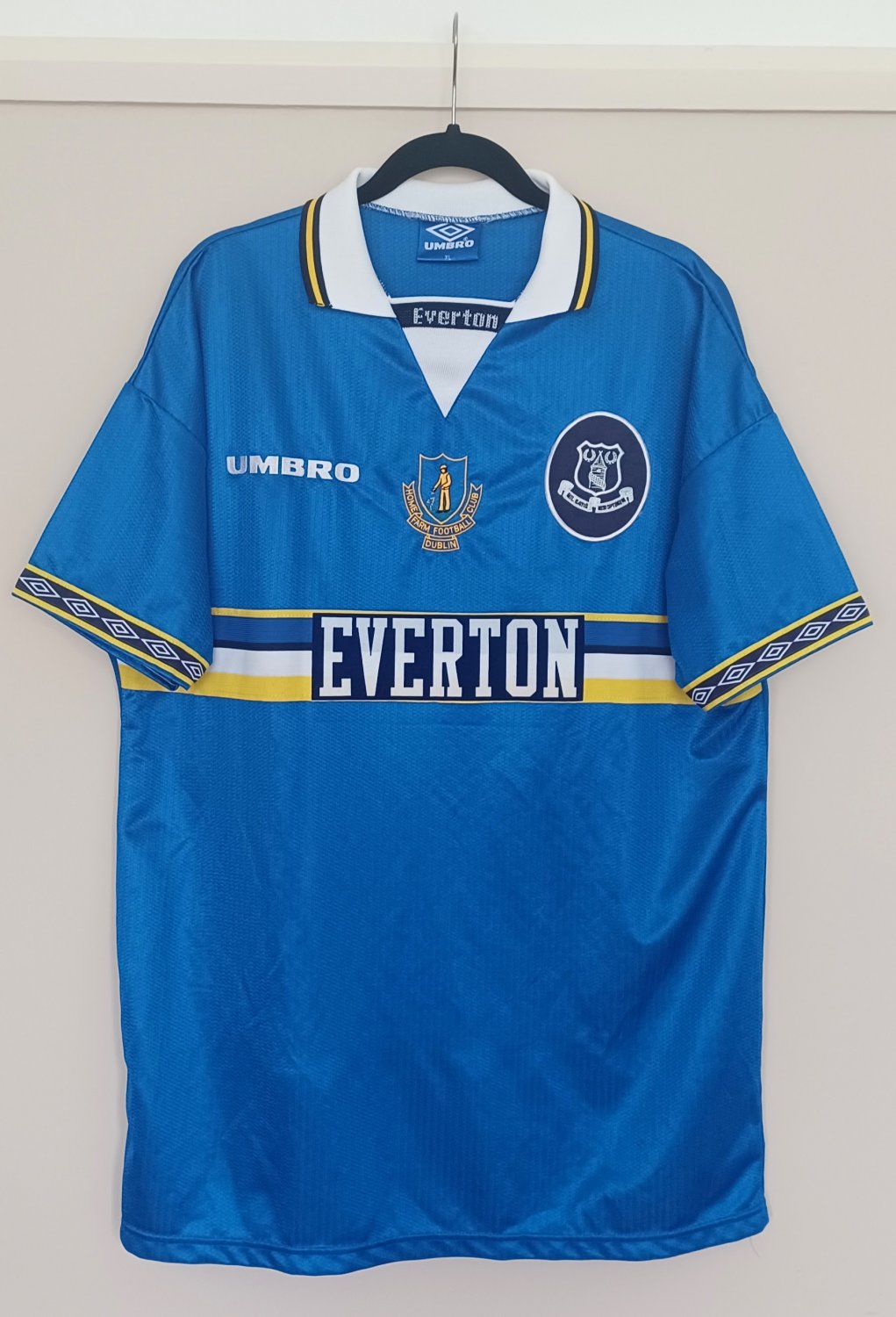 Home Farm FC Home football shirt 1997 - 1999