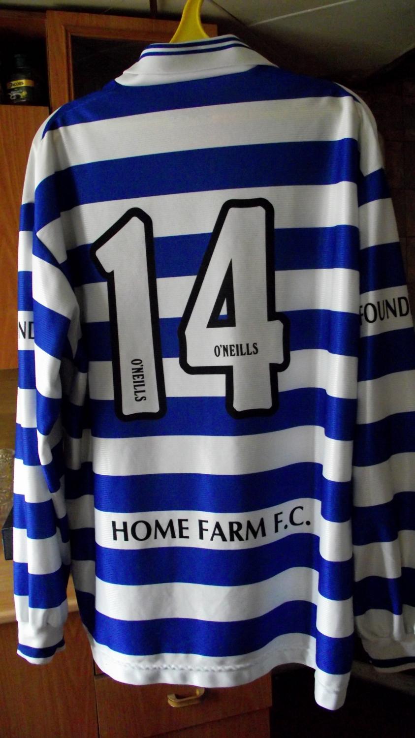 Home Farm FC Home football shirt 1999 - 2000