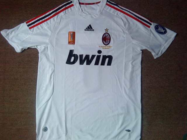AC Milan Special football shirt 2008 - 2009. Sponsored by Bwin