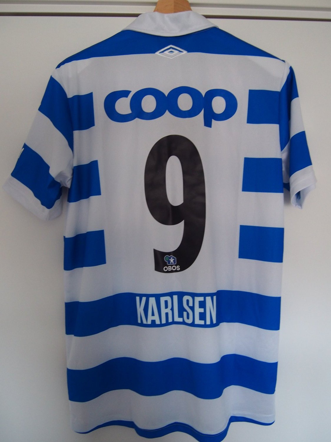 Ranheim Fotball Special football shirt 2021. Sponsored by SpareBank 1