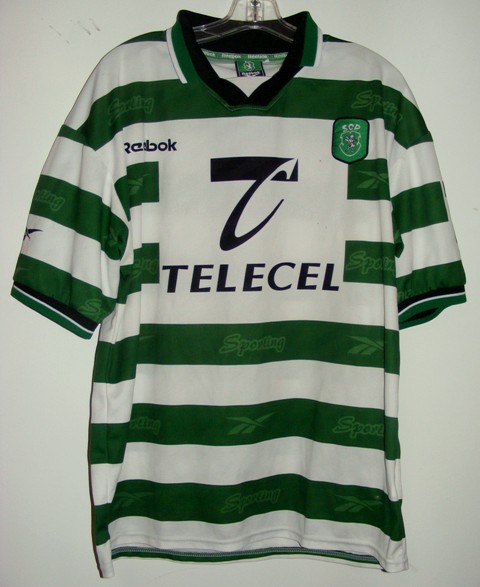 Sporting Club Home Camiseta de Fútbol 1998 - 1999
