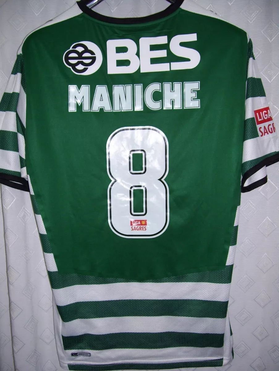 Sporting Club Home football shirt 2008 - 2009. Sponsored by TMN
