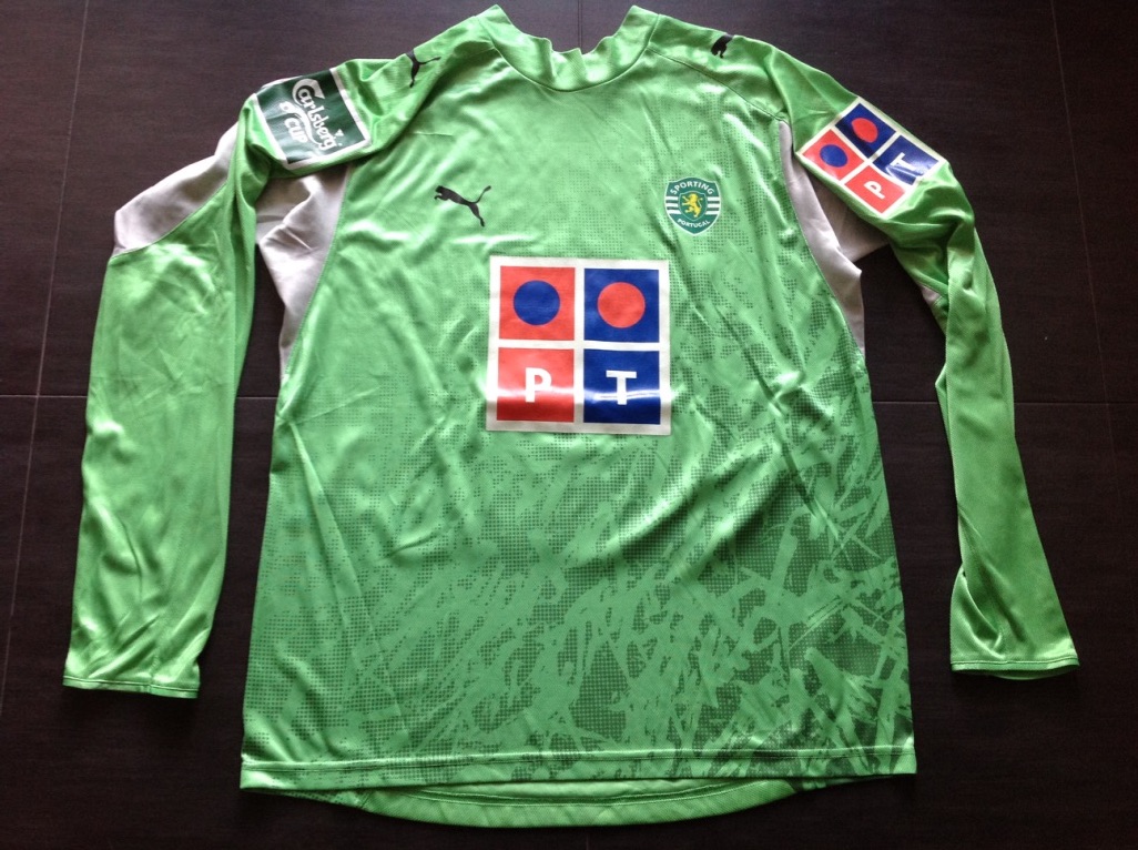 Sporting Club Goalkeeper football shirt 2007 - 2008