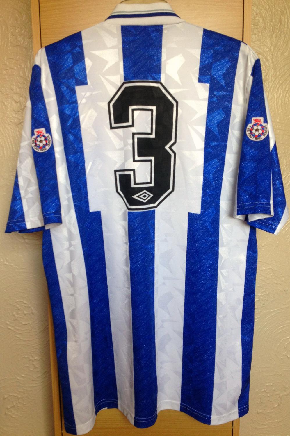 Sheffield Wednesday Cup Shirt football shirt 1991. Sponsored by Asda