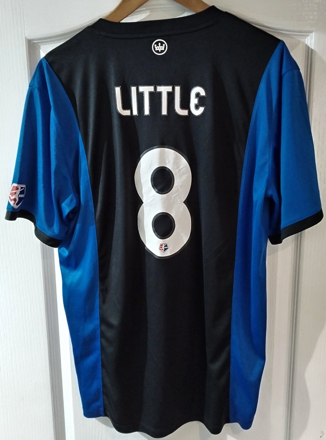 Seattle Reign FC Home football shirt 2014 - 2015. Sponsored by Moda