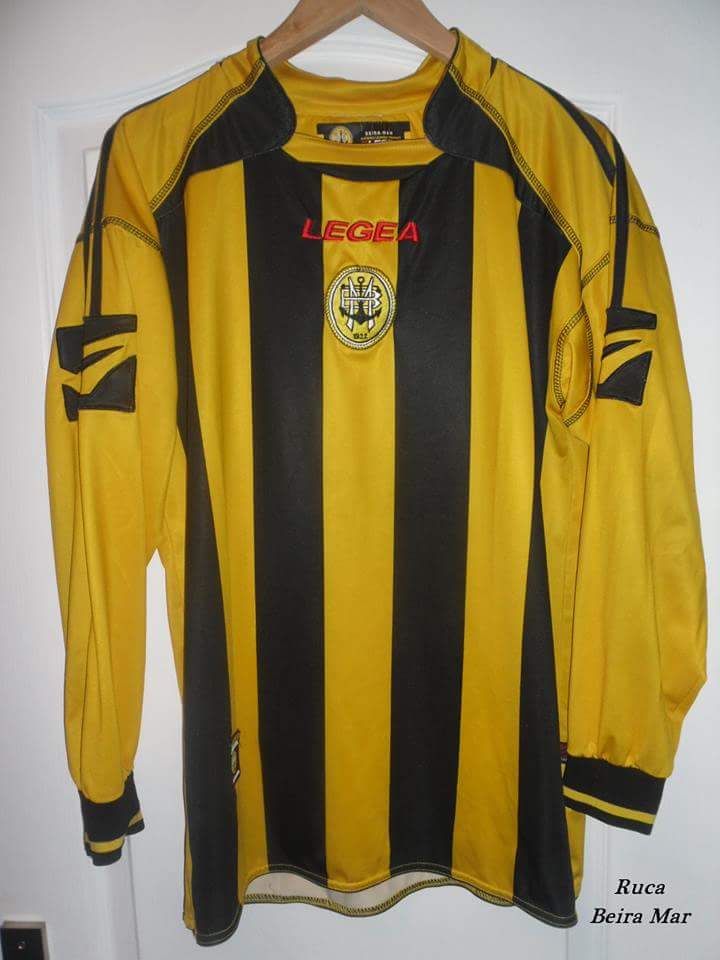 Beira-Mar Home camisa de futebol 2007 - 2008