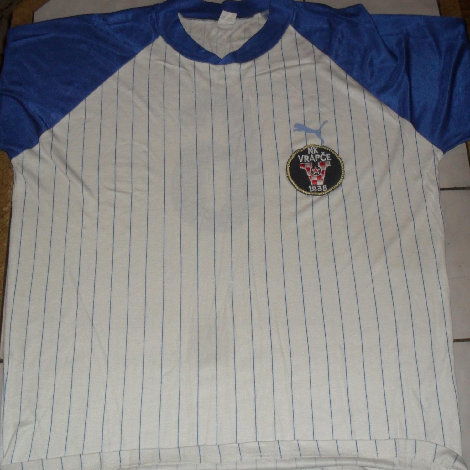 NK Vrapce Home Camiseta de Fútbol 1980