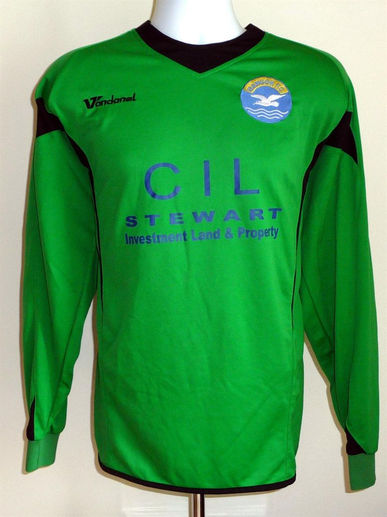 Bangor FC Goalkeeper football shirt 2008 - 2009