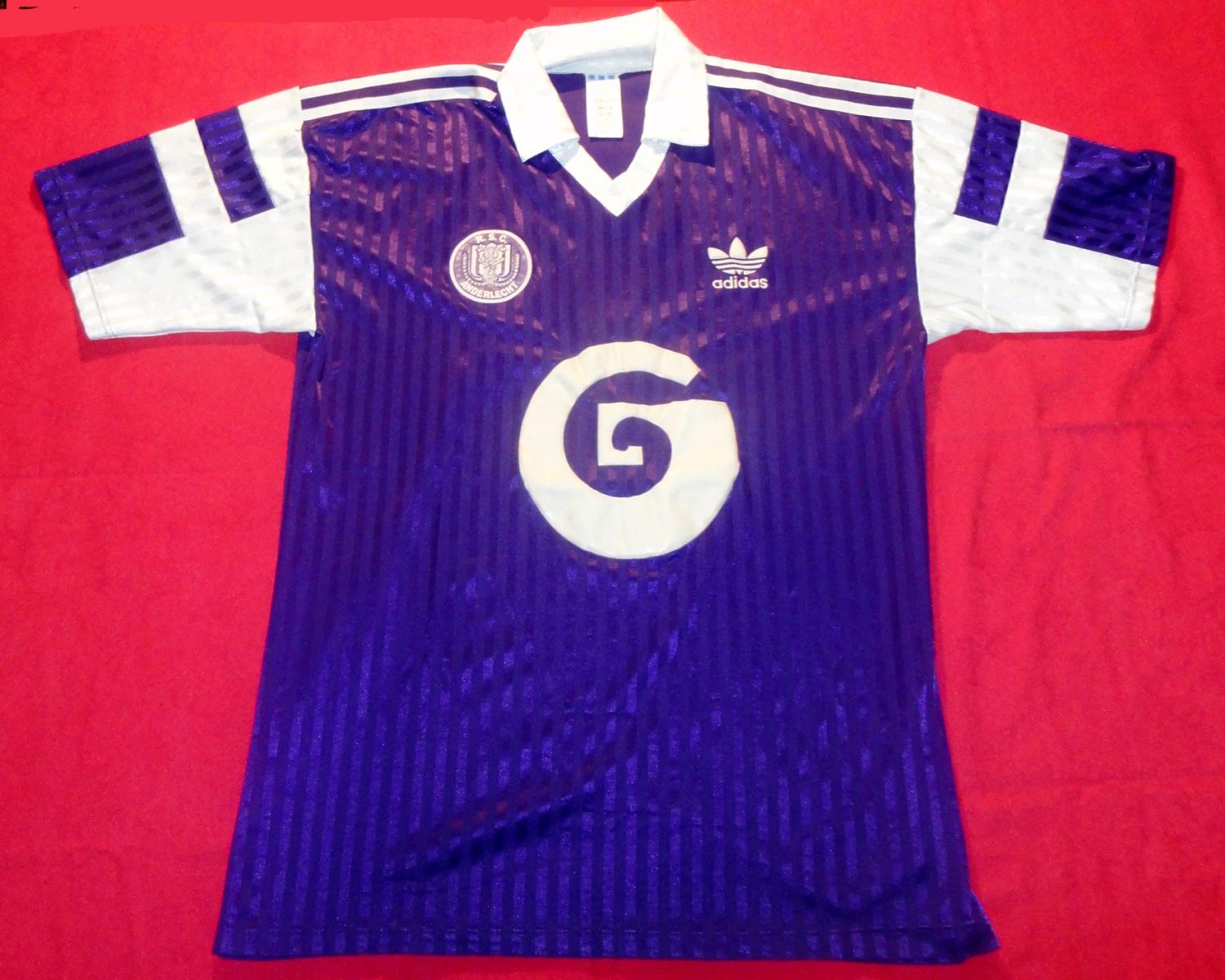 Anderlecht Home football shirt 1989 - 1992