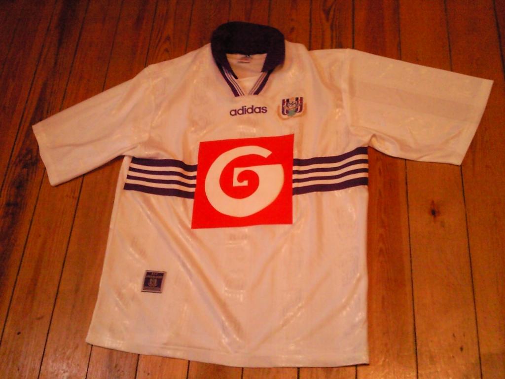 Anderlecht Home football shirt 1997 - 1998.