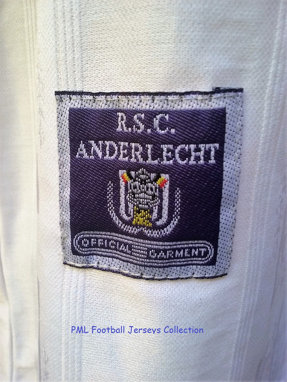 Anderlecht Home football shirt 1997 - 1998.