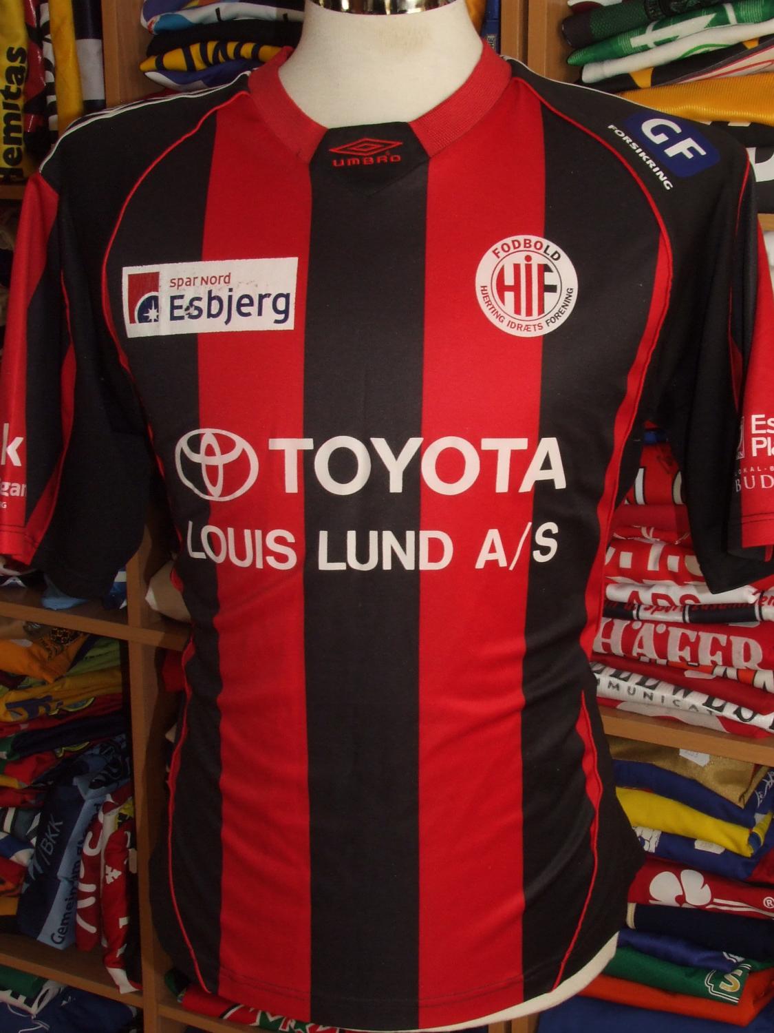 Hjerting IF Home football shirt (unknown year)