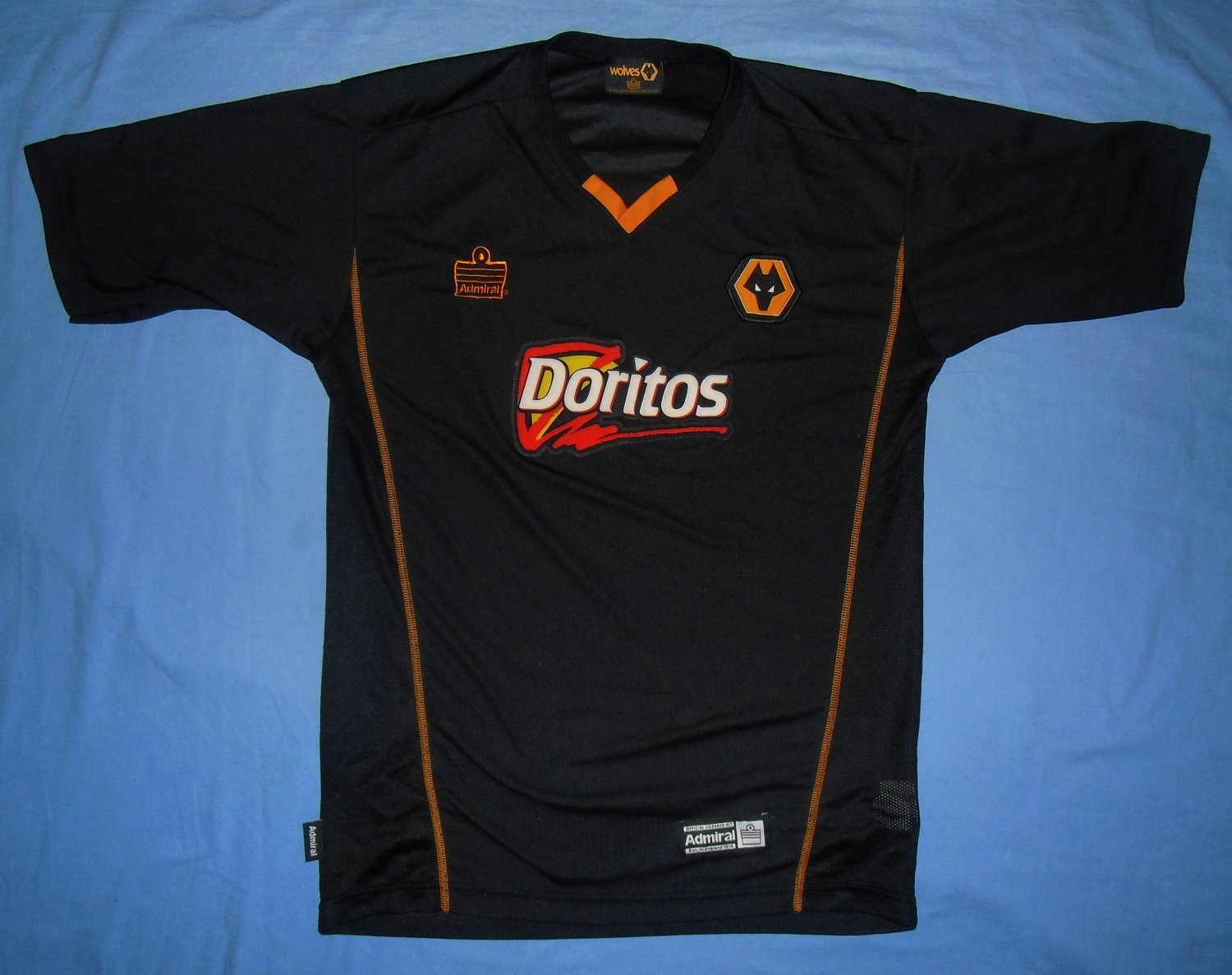 Wolverhampton Wanderers Away football shirt 2003 - 2005. Sponsored by ...