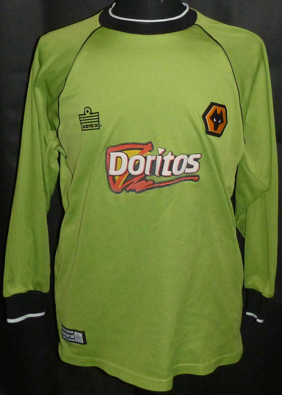 Wolverhampton Wanderers Goalkeeper football shirt 2002 - 2003 ...