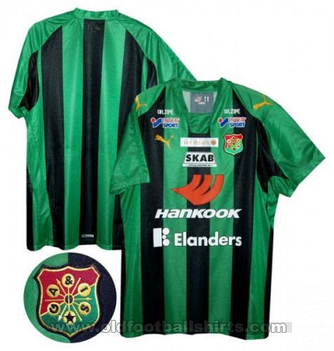 GAIS Goteborg Home fotbollströja 2007 - 2008