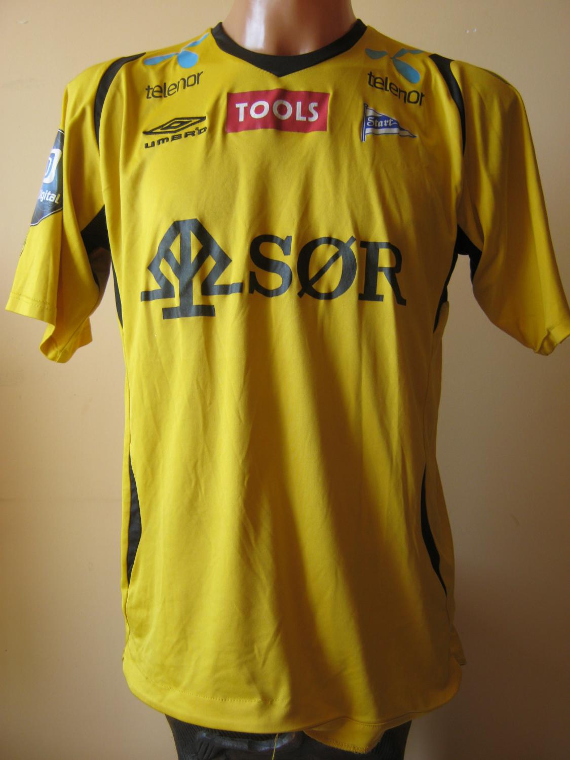 IK Start Home maglia di calcio 2009 - 2010