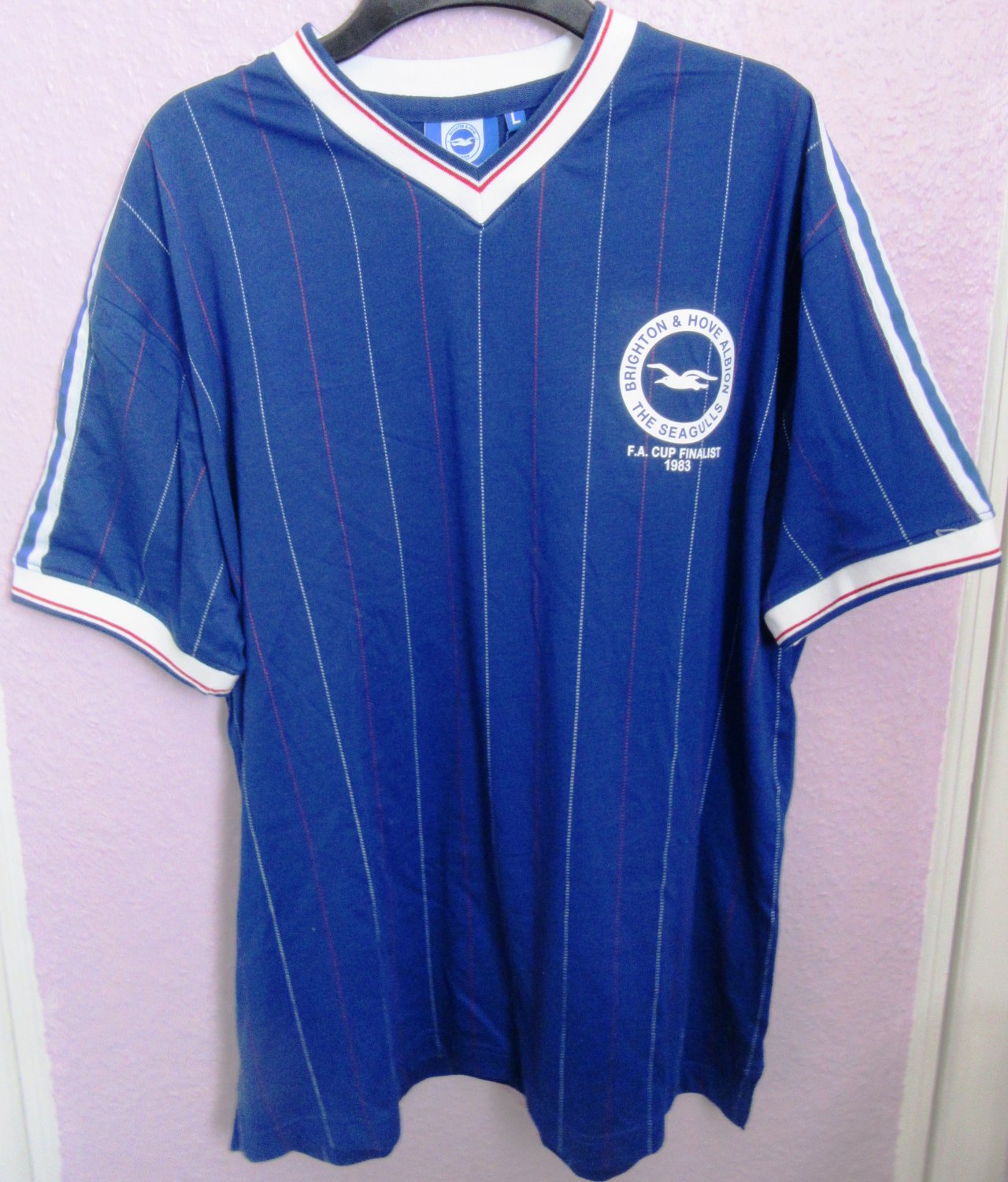Brighton & Hove Albion Retro Replicas football shirt 1983 - 1984 ...