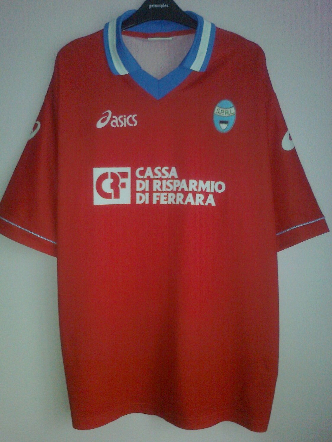 SPAL 1907 Away football shirt 1998 - 1999. Sponsored by Cassa Di ...