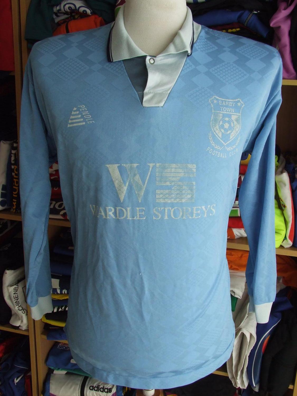 Old Earby Town FC football shirts and soccer jerseys