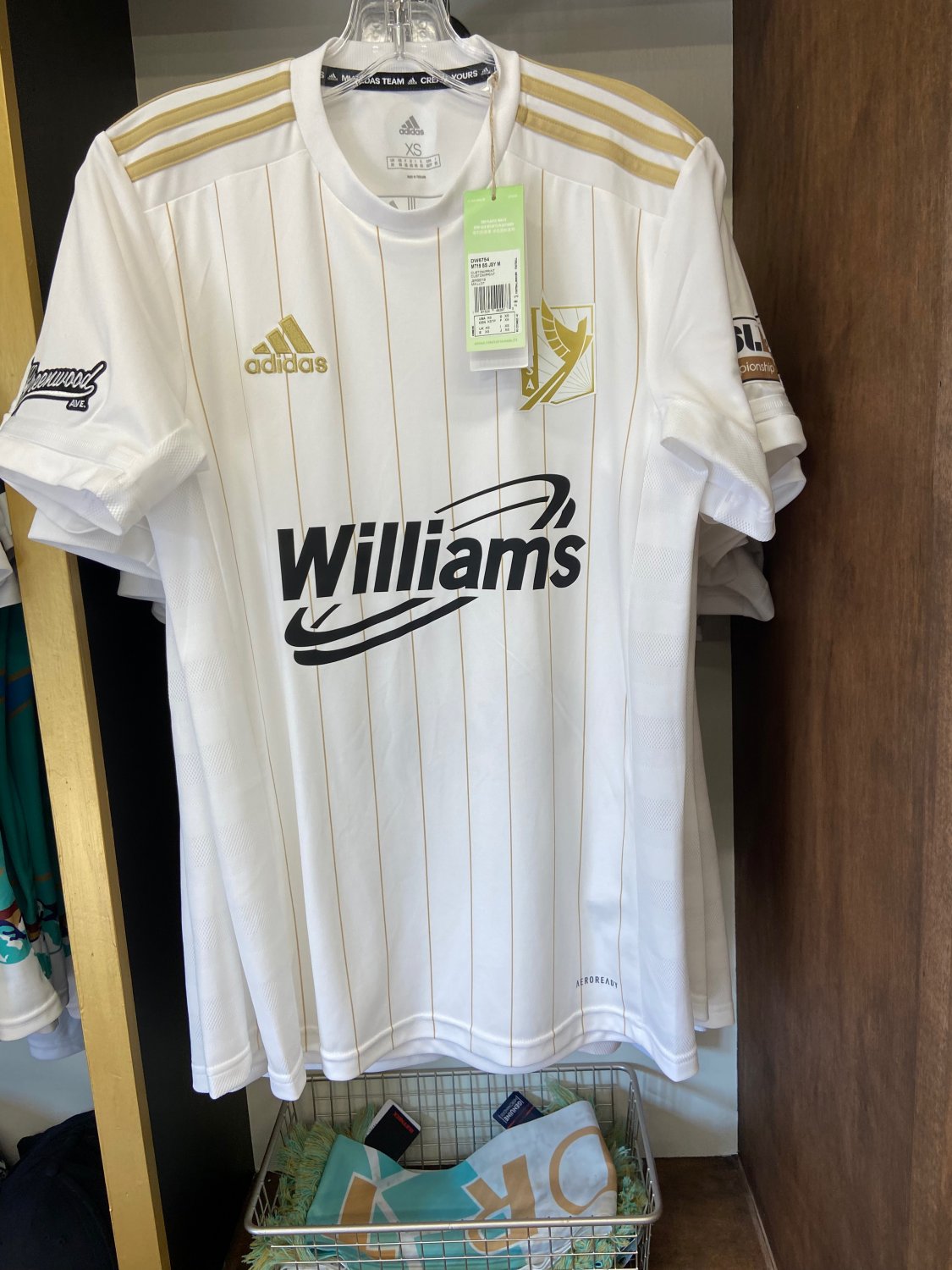 FC Tulsa Home football shirt 2020 - 2021. Sponsored by Williams