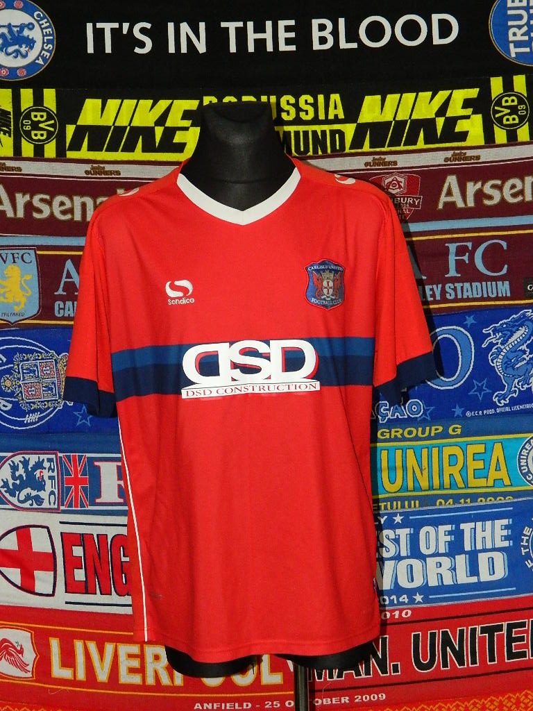 Carlisle United Away football shirt 2016 - 2017. Sponsored by DSD ...