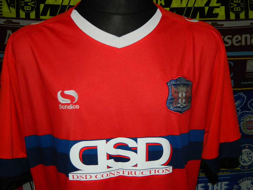 Carlisle United Away football shirt 2016 - 2017. Sponsored by DSD ...