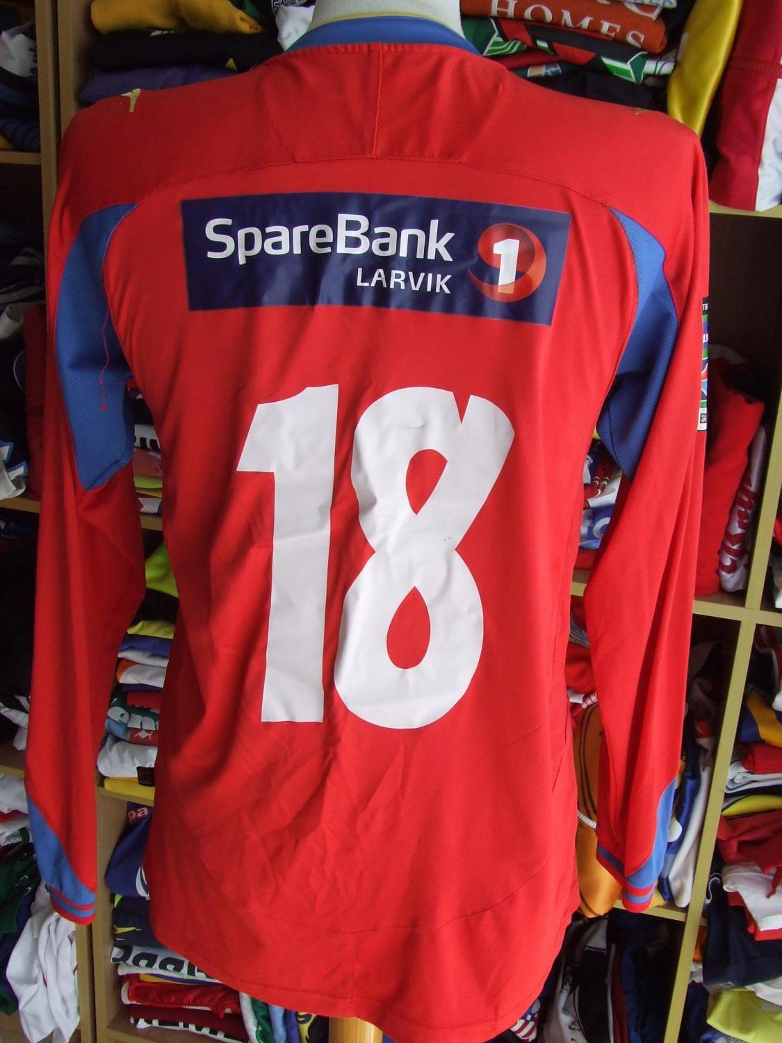 IF Fram Larvik Home football shirt 2010