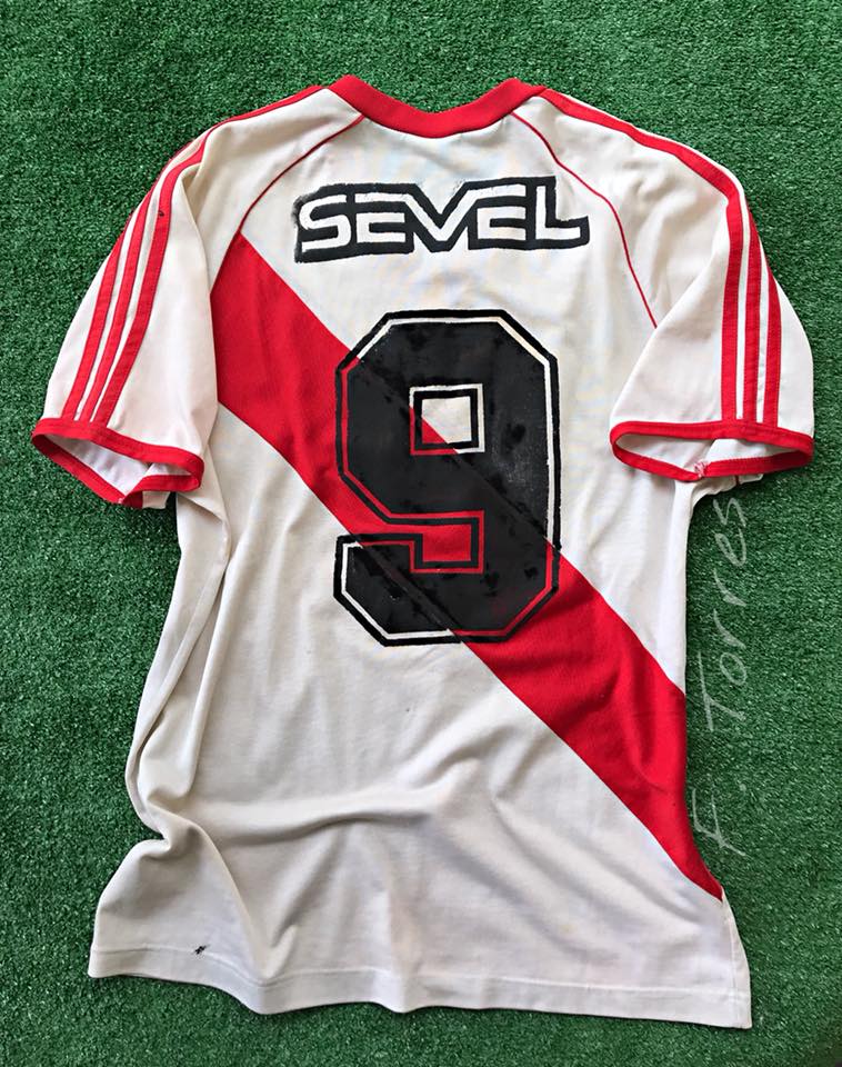 River Plate Retro Replicas Camiseta de Fútbol 1989 - 1990