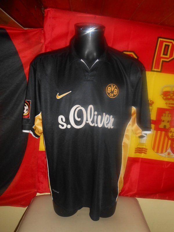 Borussia Dortmund Away football shirt 1998 - 2000. Sponsored by s.Oliver