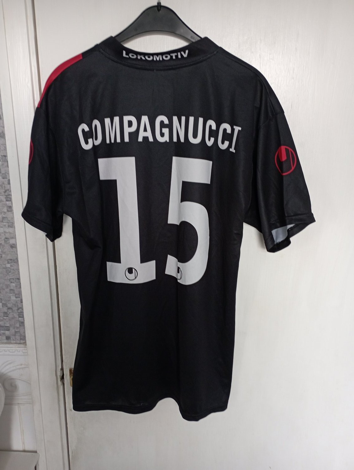 Lokomotiv Plovdiv Away football shirt 2011. Sponsored by Refan