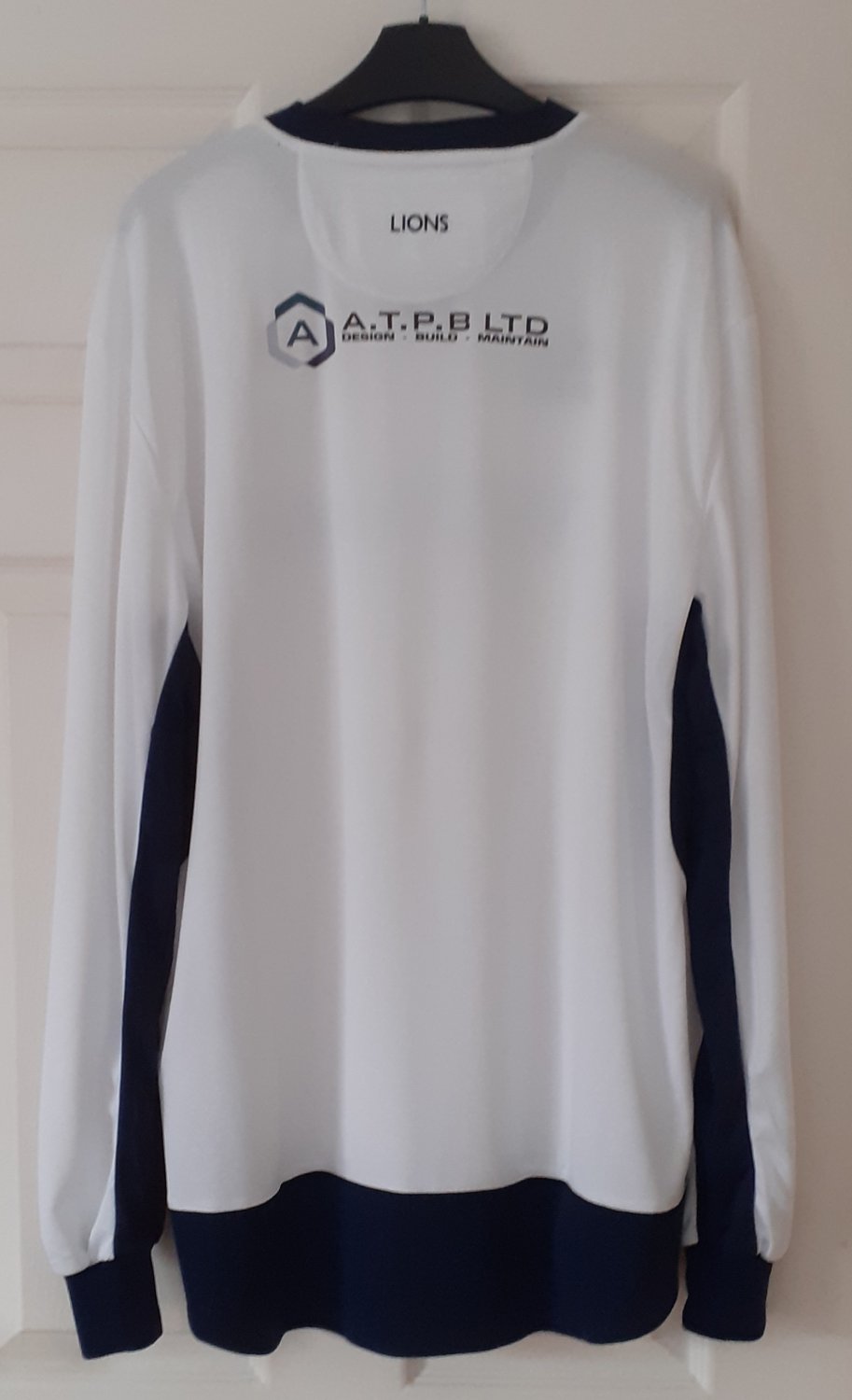 Millwall Away football shirt 2017 - 2018. Sponsored by TW Drainage