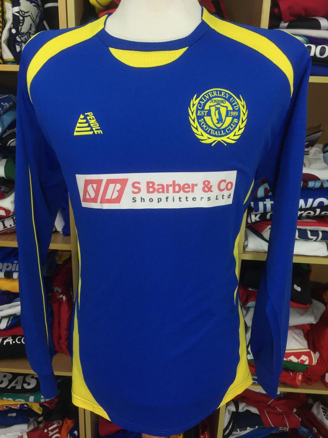 Calverley United Juniors FC Home football shirt (unknown year)