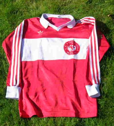 Fortuna Koln Home football shirt 1983 - 1984