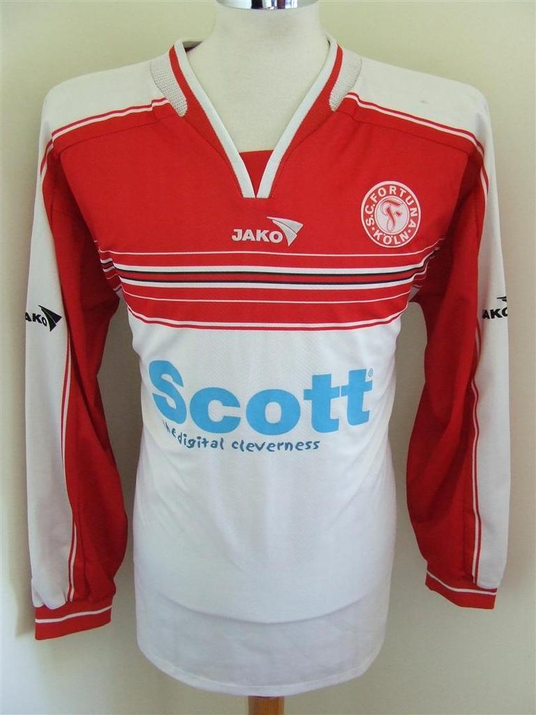 Fortuna Koln Home football shirt 2001 - 2002