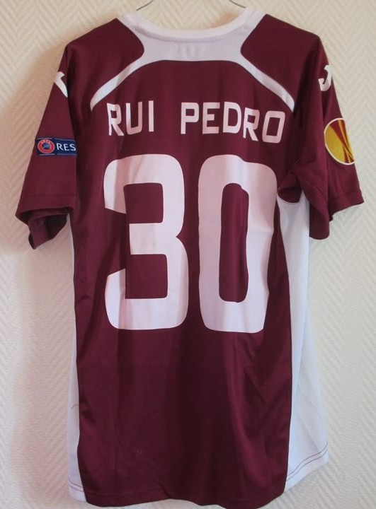 CFR 1907 Cluj Home football shirt 2012 - 2013. Sponsored by ...