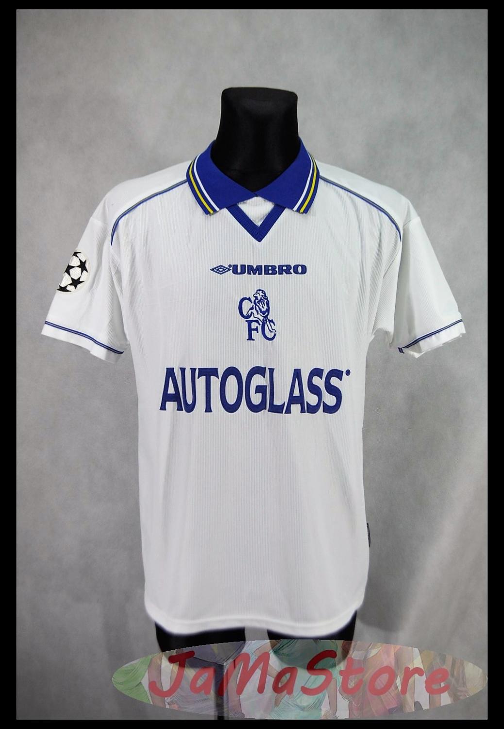 Chelsea Away football shirt 1999 - 2000. Sponsored by Autoglass
