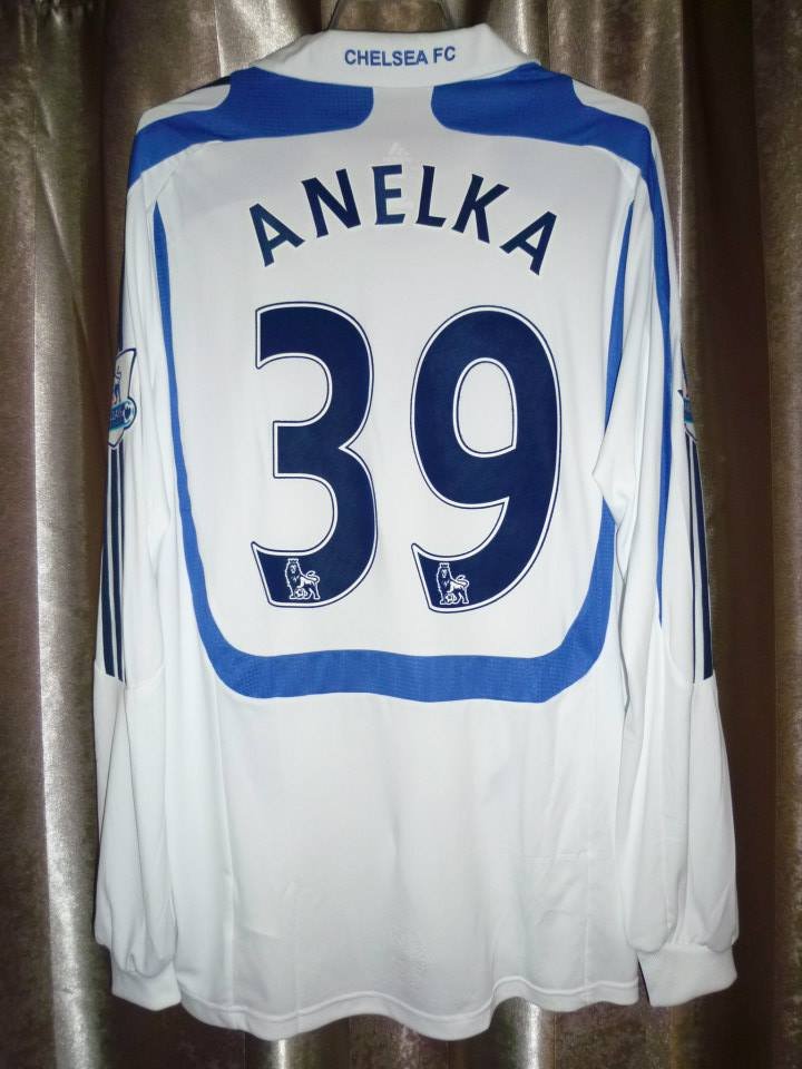 Chelsea Third football shirt 2007 - 2008. Sponsored by Samsung