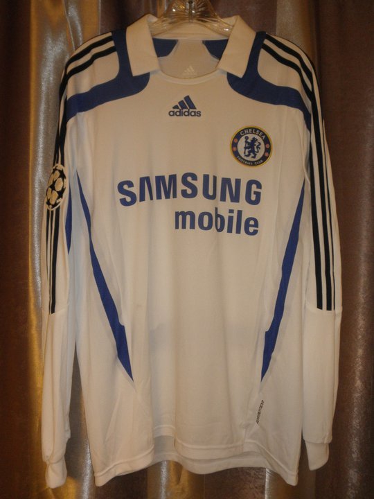 Chelsea Third football shirt 2007 - 2008. Sponsored by Samsung