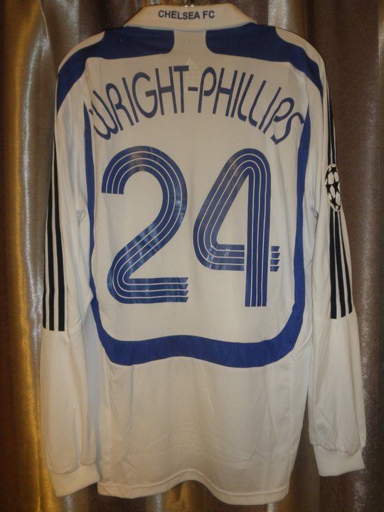 Chelsea Third football shirt 2007 - 2008. Sponsored by Samsung