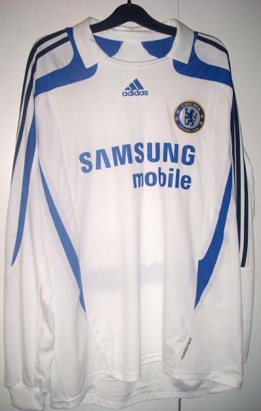 Chelsea Third football shirt 2007 - 2008. Sponsored by Samsung