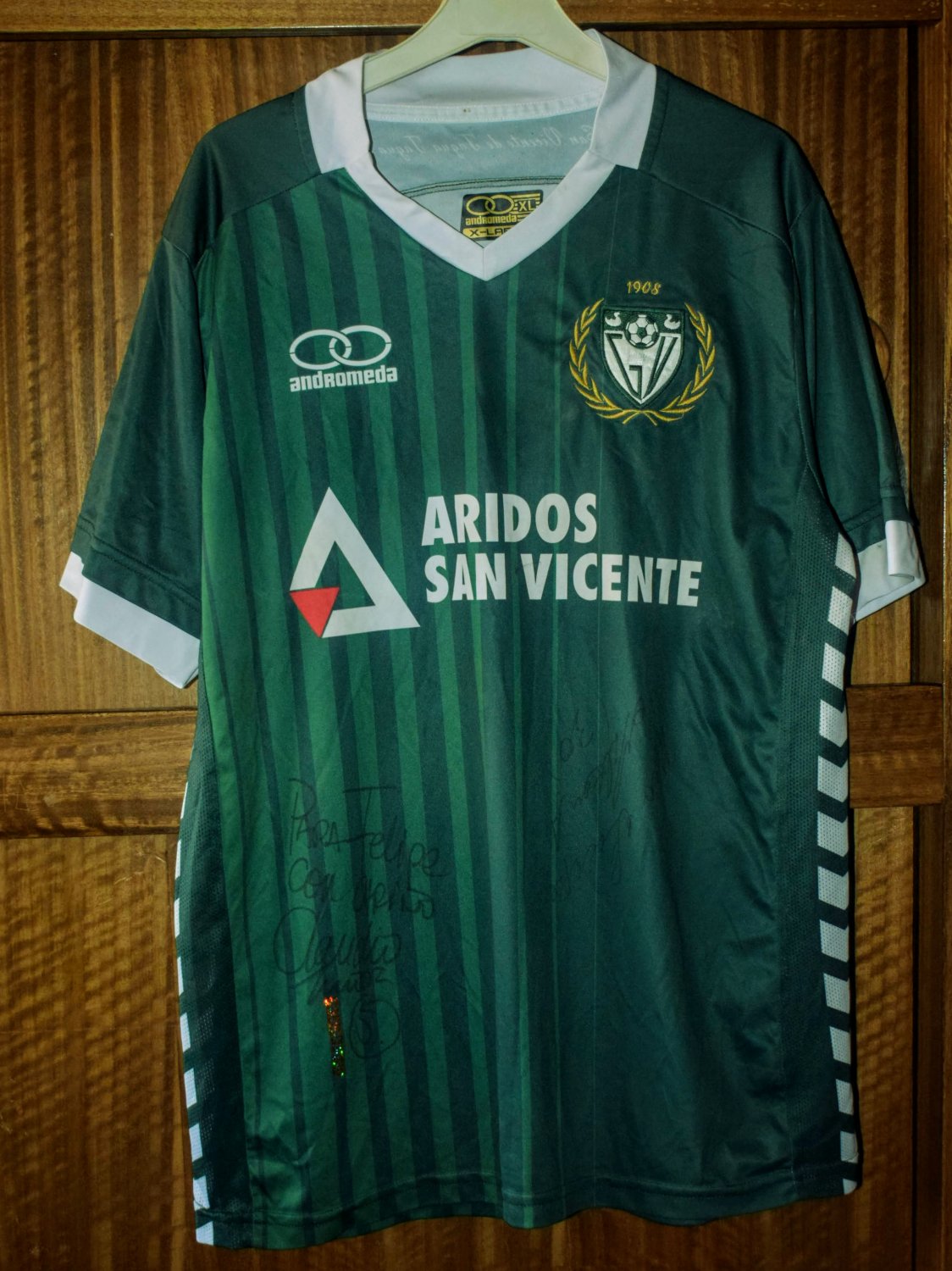 General Velásquez Home Camiseta de Fútbol 2018. Sponsored by Áridos San ...
