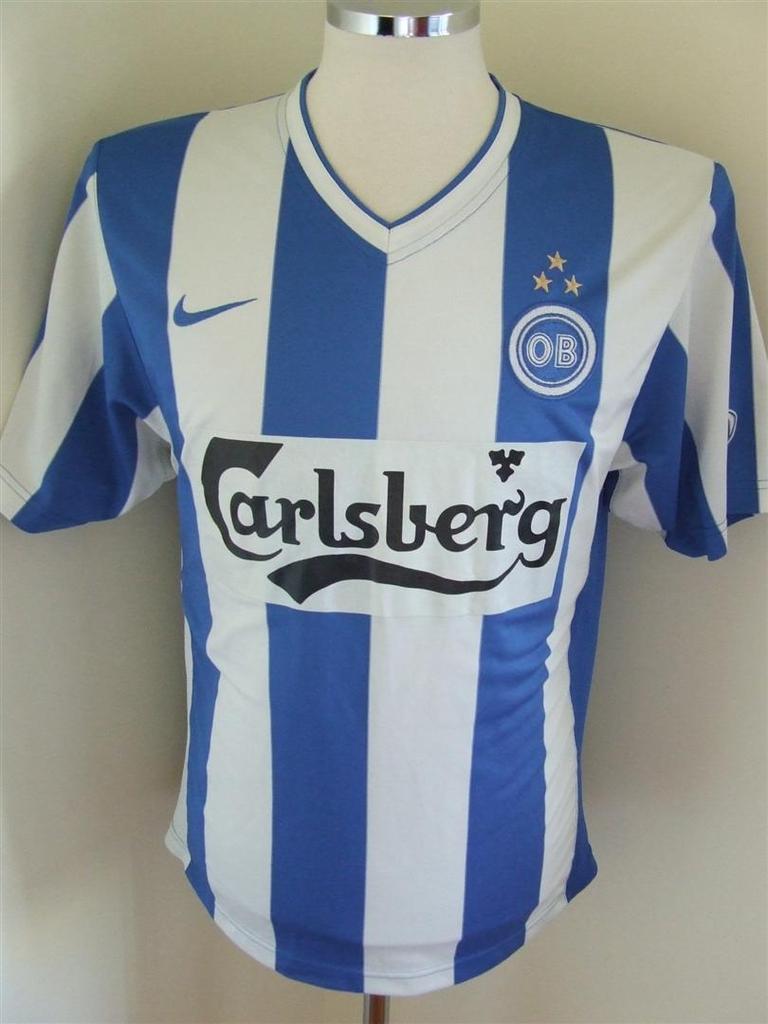 Odense BK Home football shirt 2007 - 2008