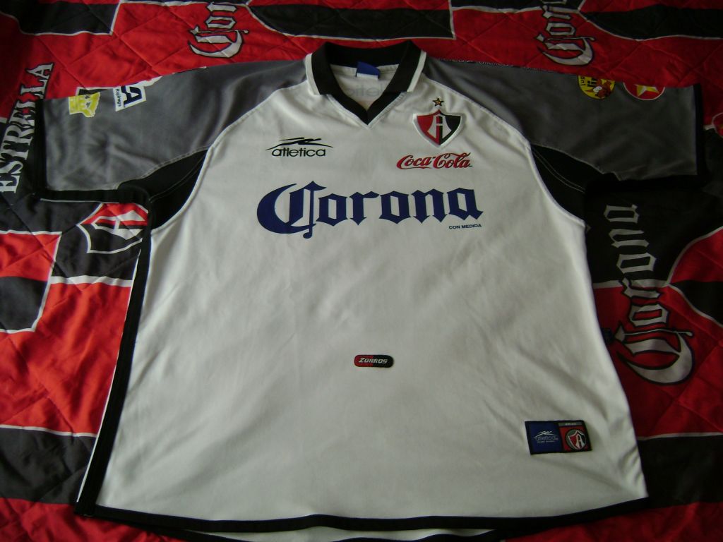 Atlas Visitante Camiseta De Fútbol 2000 2001