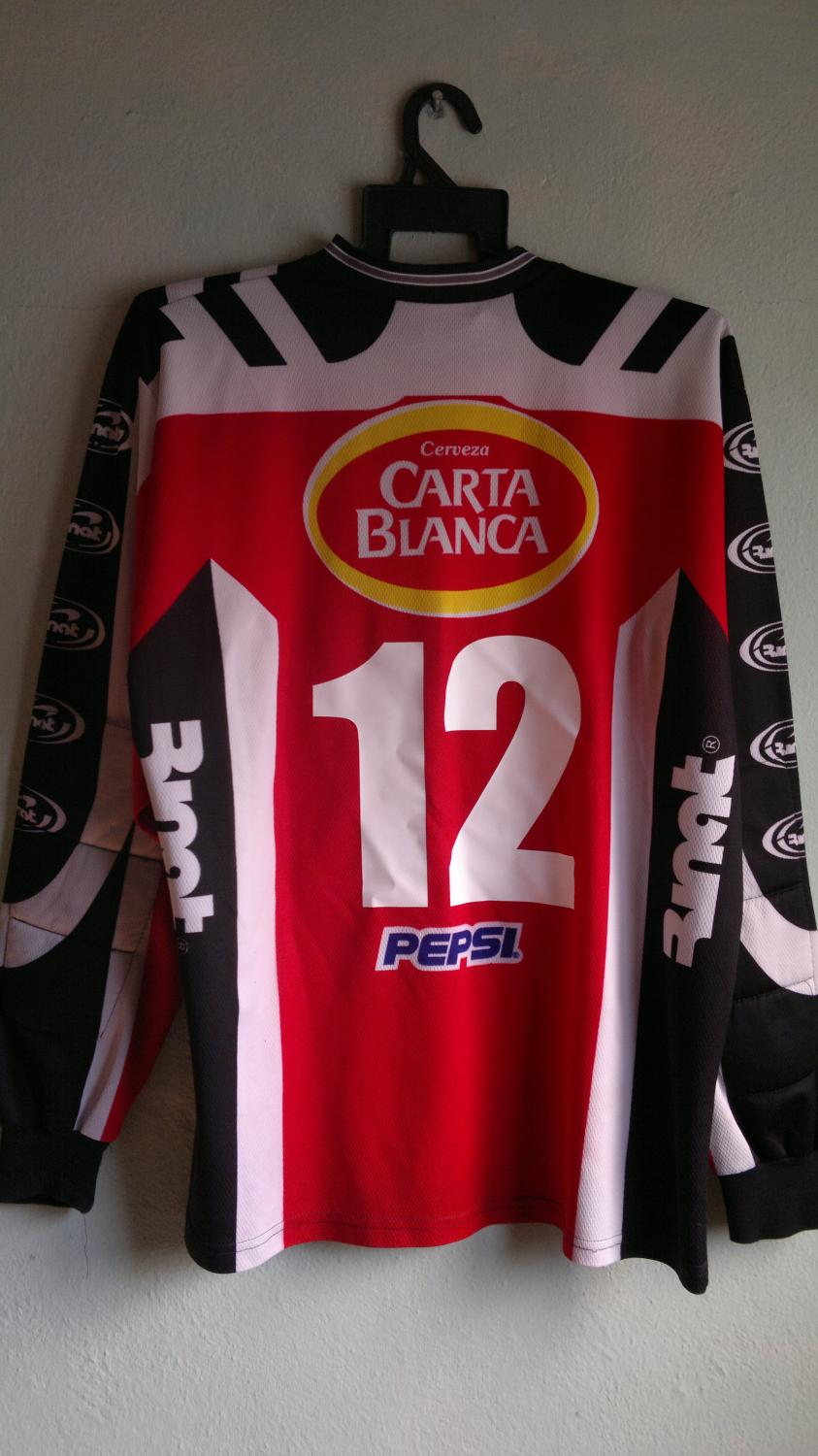 CF Monterrey Portero Camiseta de Fútbol 1998 - 1999.