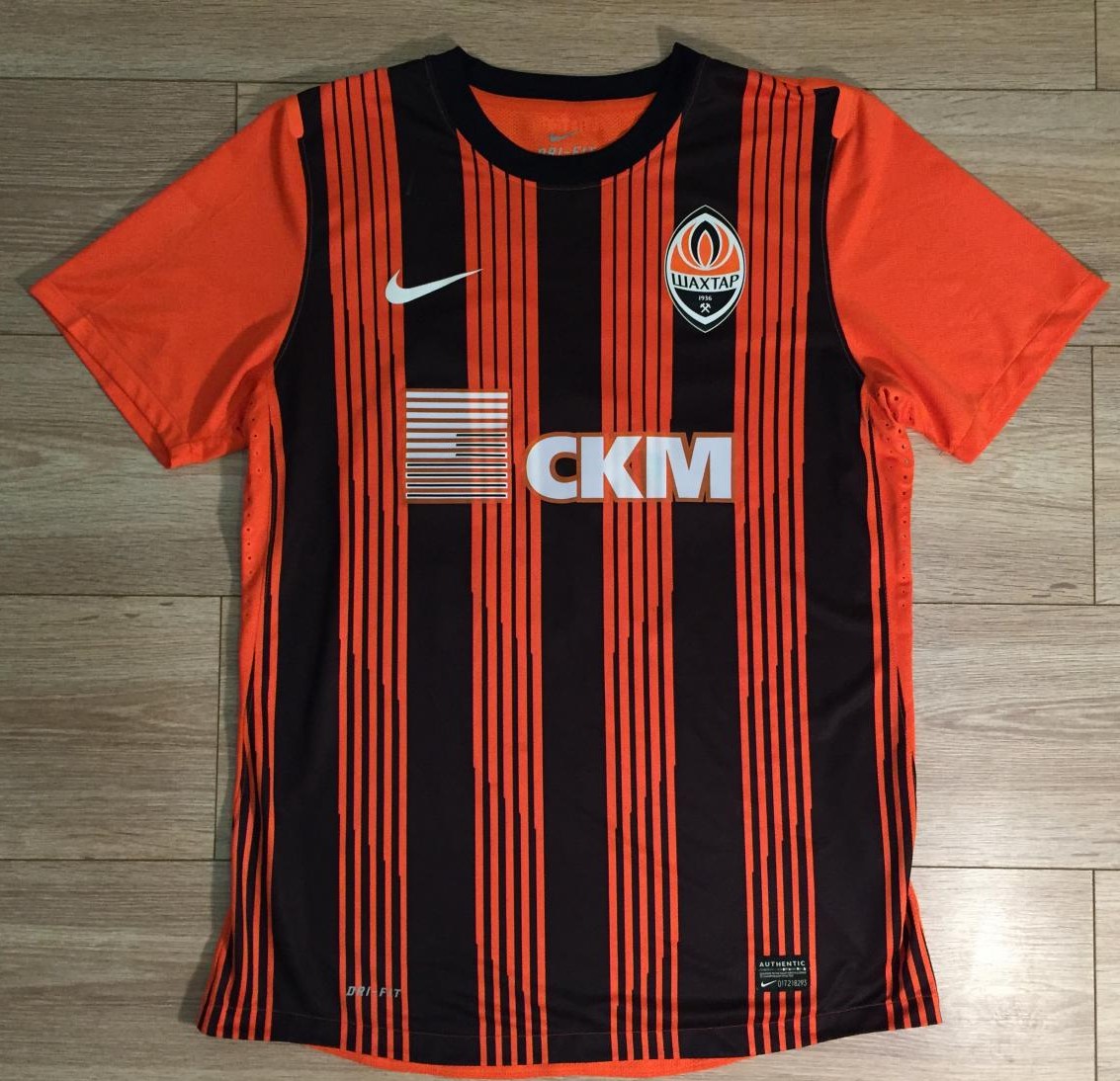 Shakhtar Donetsk Home football shirt 2012 - 2013. Sponsored by SCM