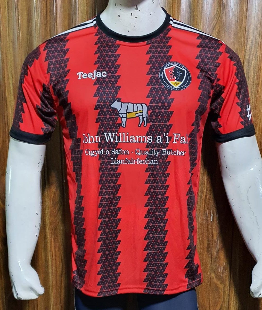 Llanfairfechan Town FC Home football shirt 2022 - 2023